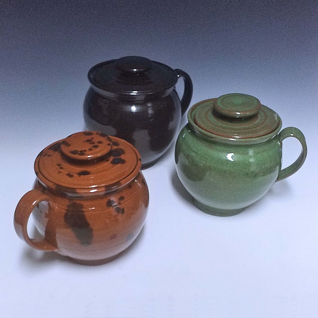 Bean Pots, Redware - Stephen Earp