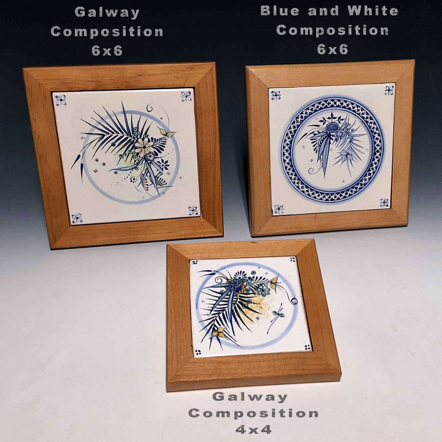 Framed Tiles, 6x6 and 4x4 - Stephen Earp